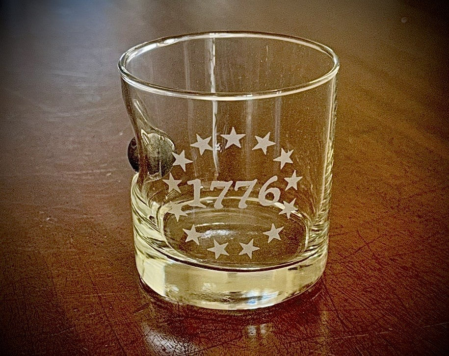 Musket Ball 1776 Glass – whiskeyandrebellion.com