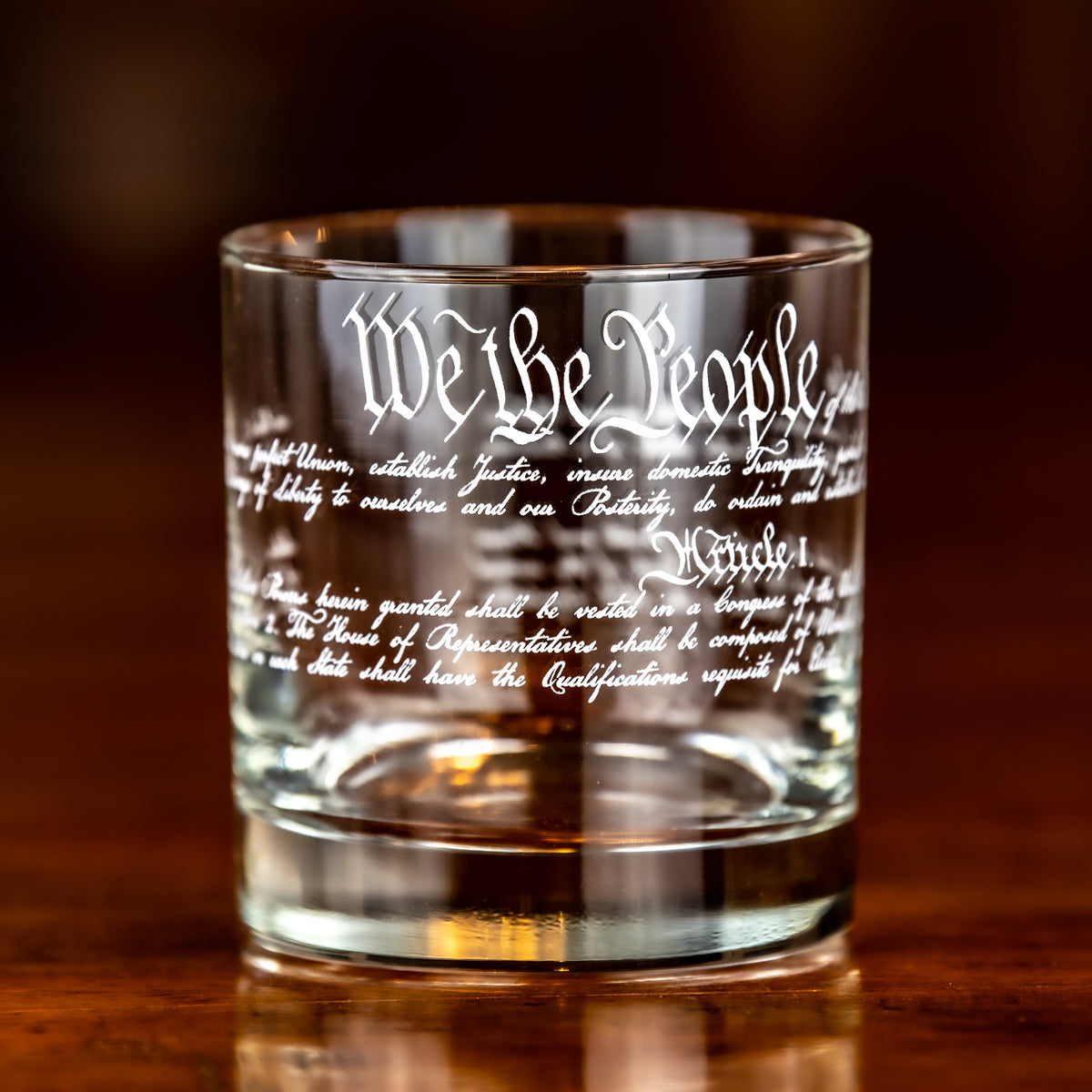 Constitution Rocks Glass | Declaration of Independence Gift ...